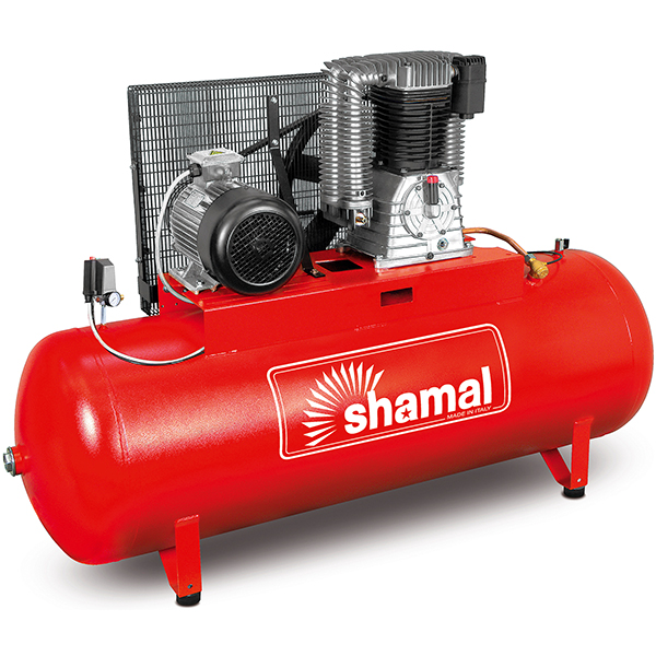 Kompressor, Shamal 10hk, 860 l/m, Tank 270L, 1000 rpm, YD-Start *Frakt