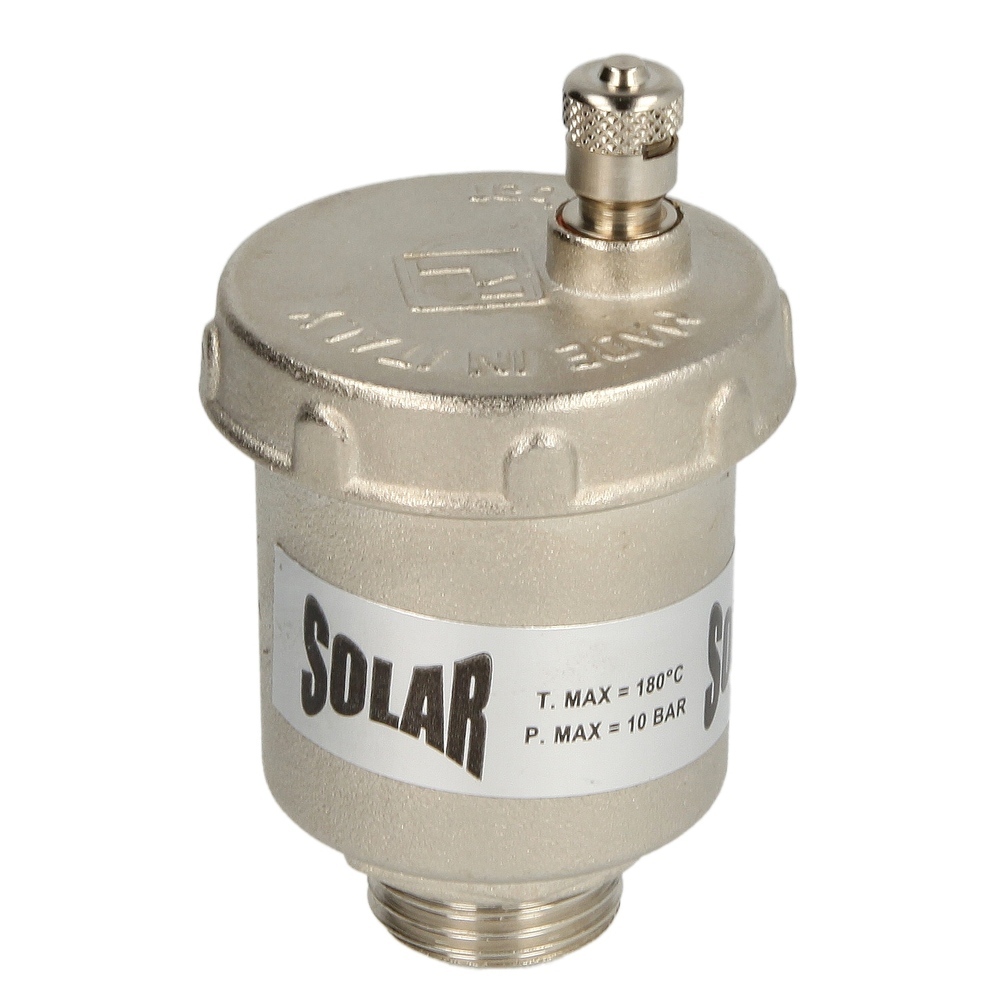 Avluftare aut, Extra tålig, (Solar) R15,-20*C-/+180*C,10 Bar